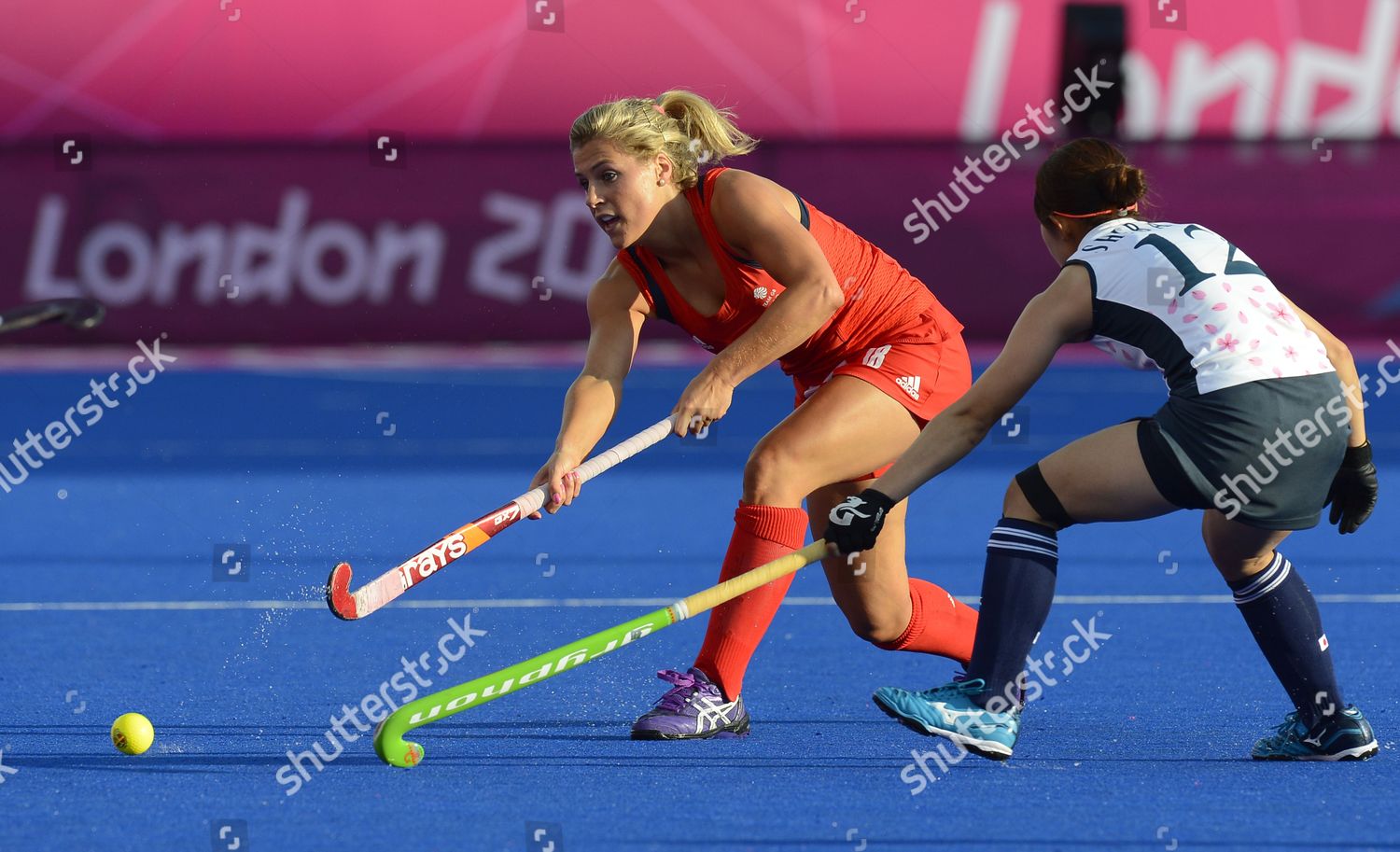 Georgie Twigg Great Britain L Passes Editorial Stock Photo - Stock ...