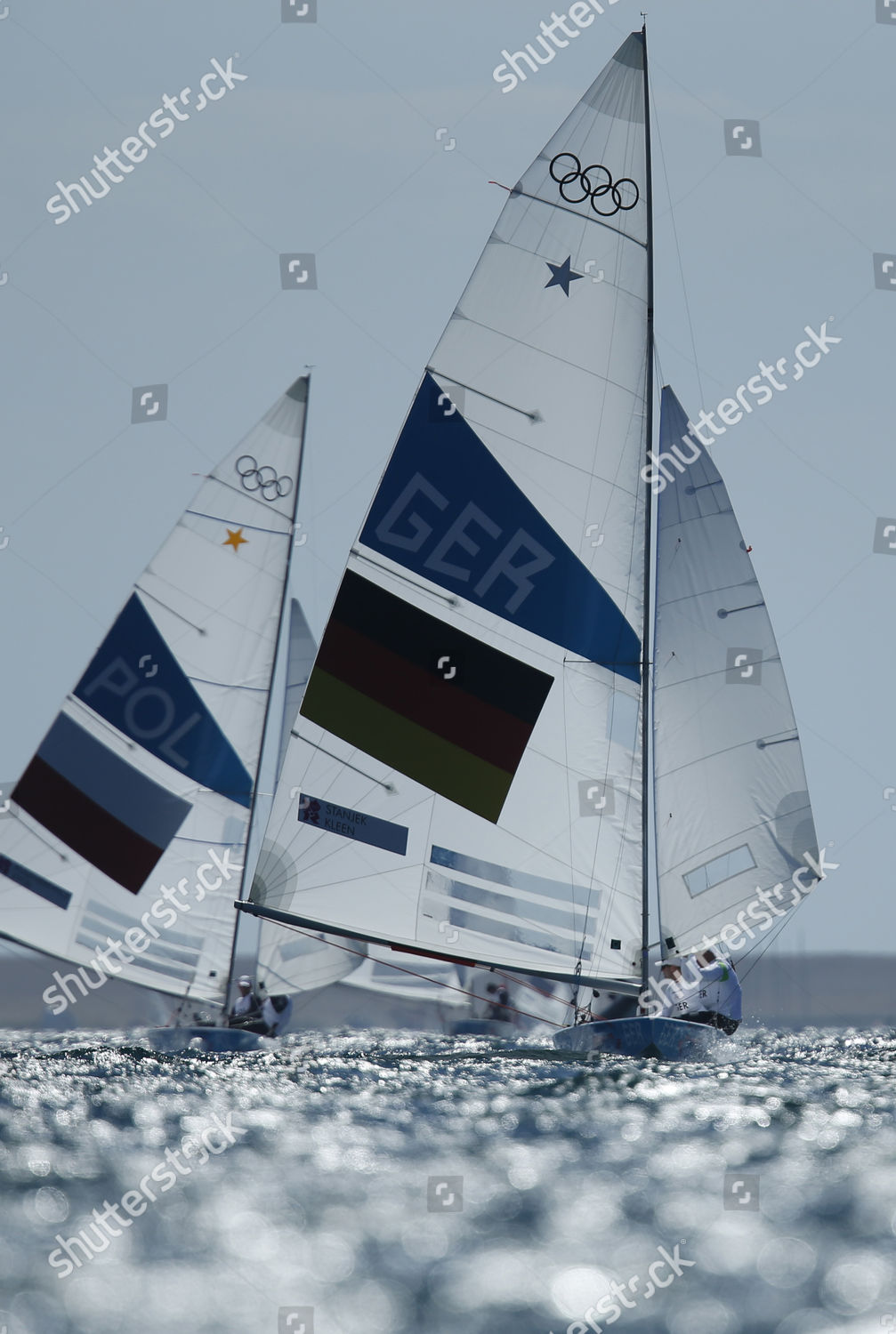 German Polish Star Class Sailing Crew Editorial Stock Photo - Stock ...