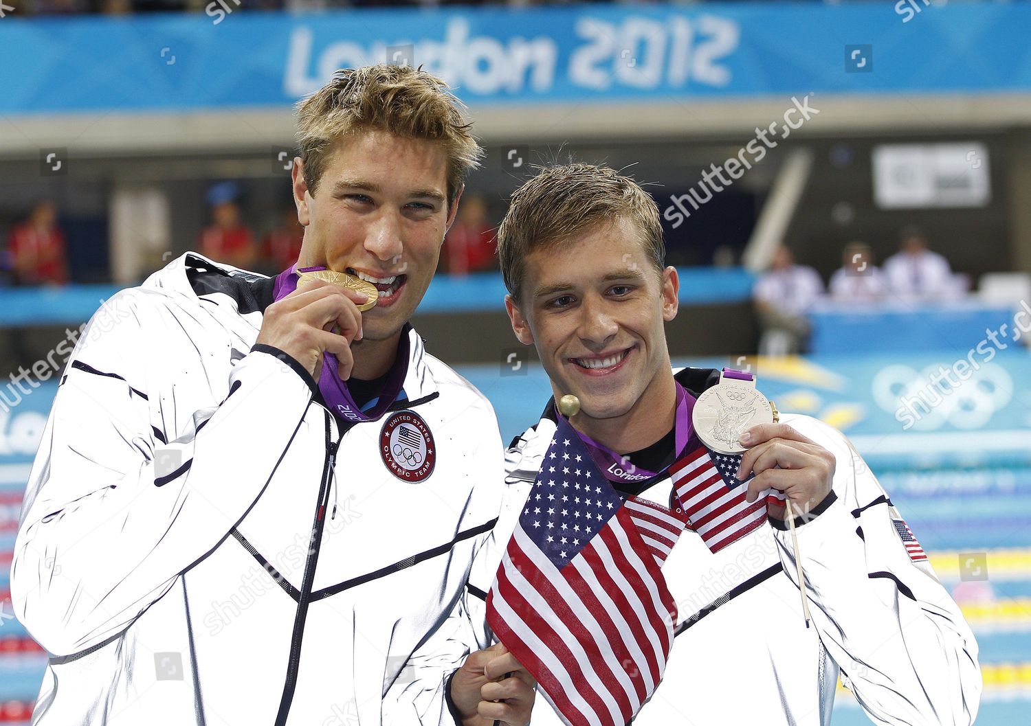Gold Medalist Matthew Grevers L Us Editorial Stock Photo - Stock Image ...