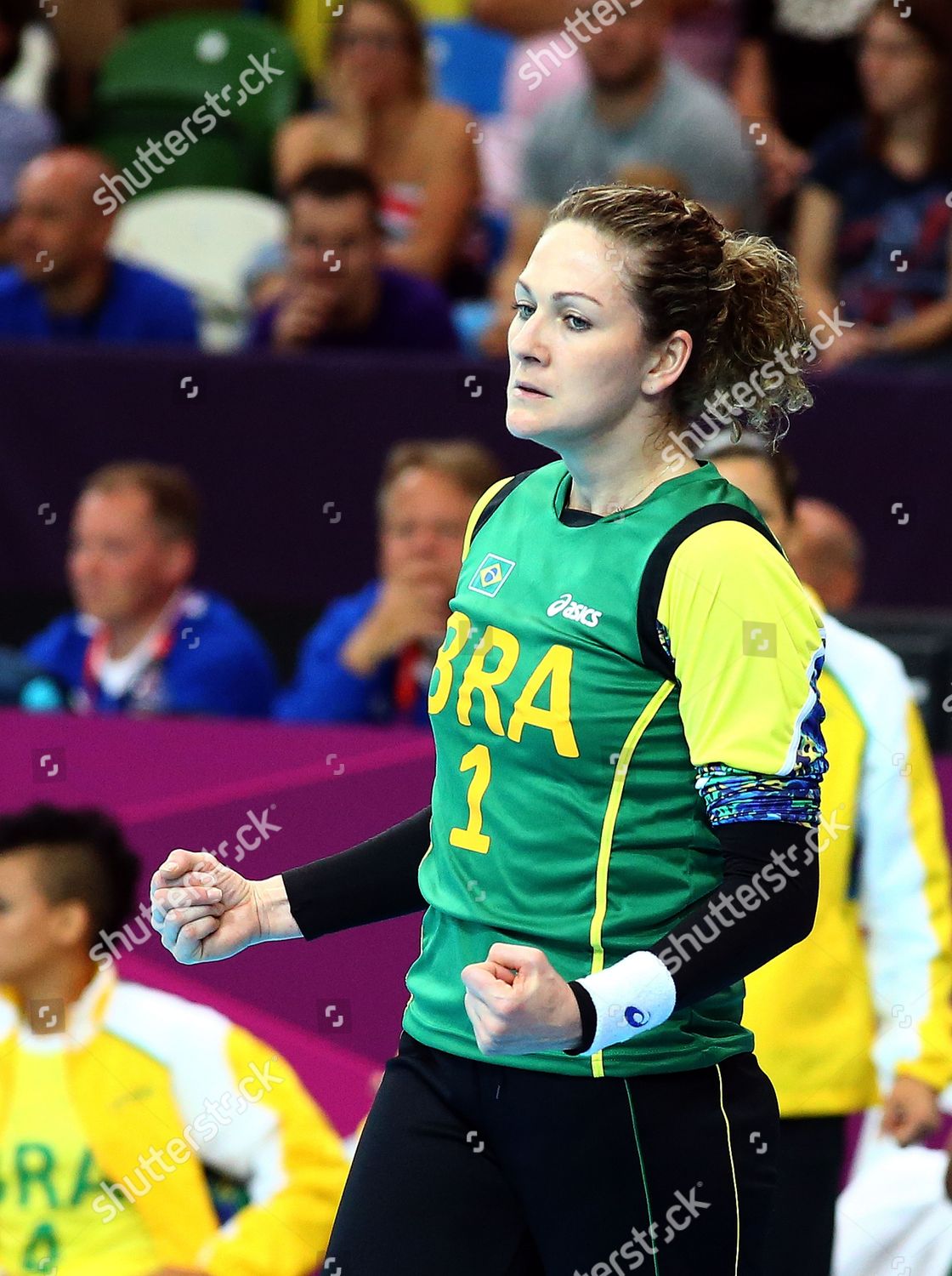 Chana Masson Goalkeeper Brazil Reacts During Editorial Stock Photo ...