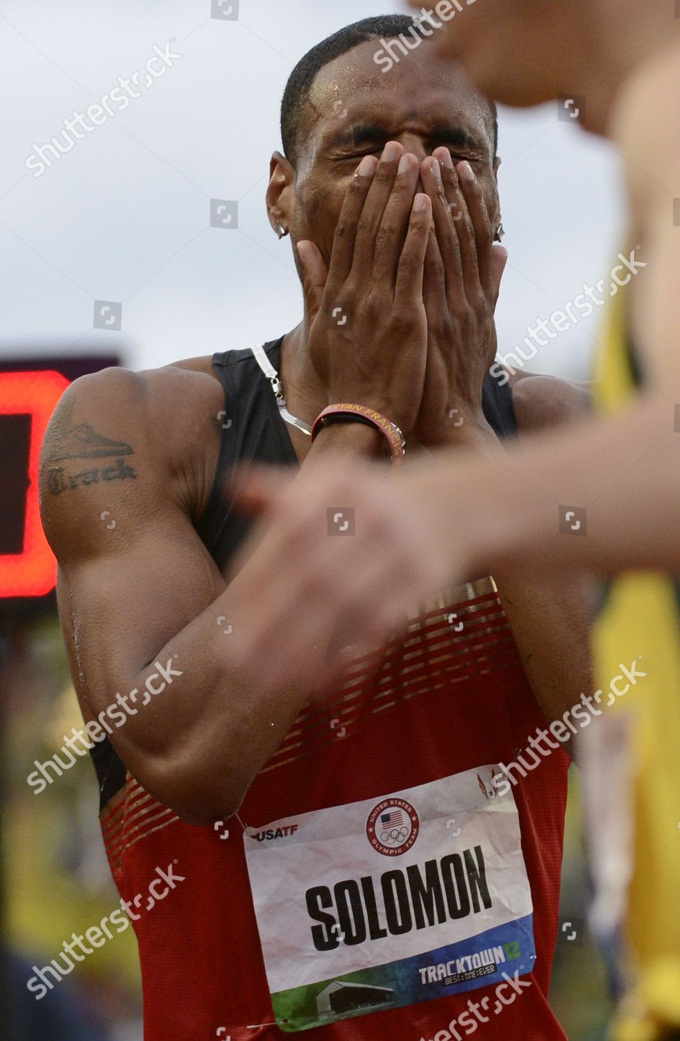 Duane Solomon Jr Reacts After Placing Editorial Stock Photo - Stock ...
