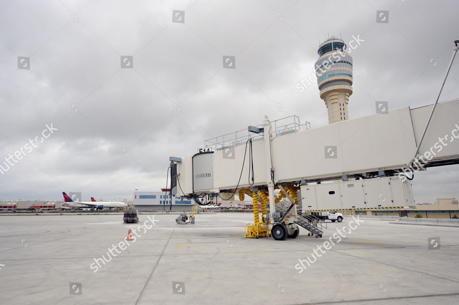 Jetway Seen New Maynard H Jackson Editorial Stock Photo - Stock Image ...