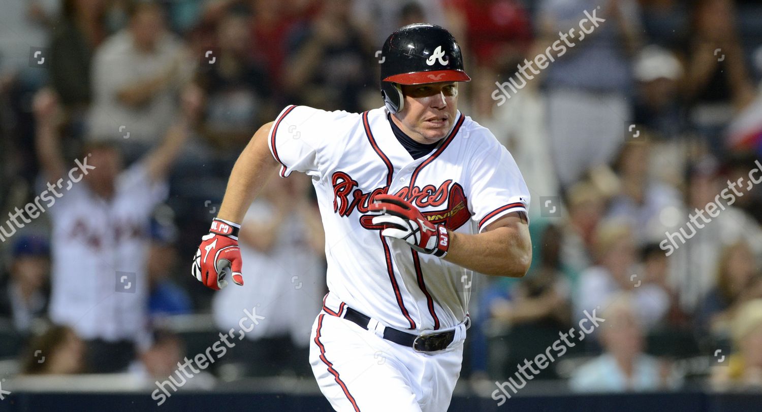 Atlanta Braves Third Baseman Chipper Jones Editorial Stock Photo ...