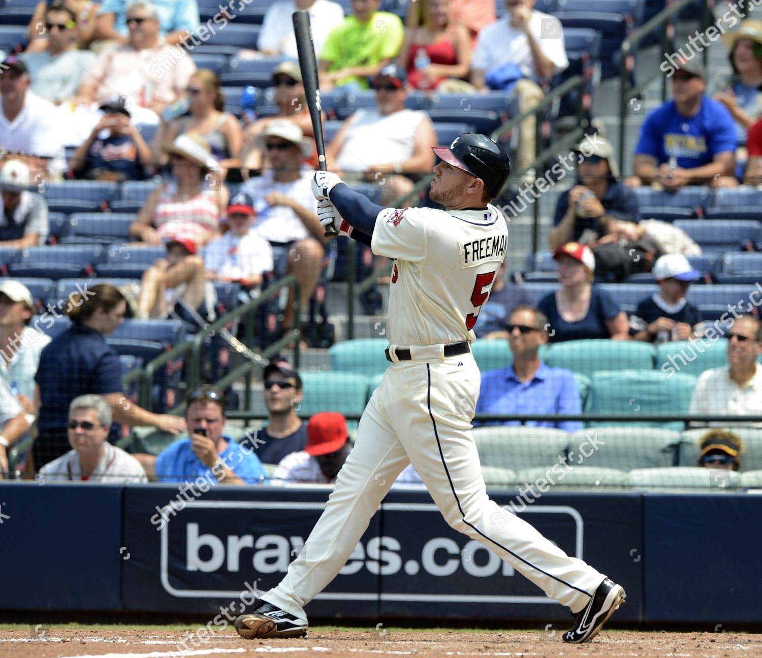 Atlanta Braves First Baseman Freddie Freeman Editorial Stock Photo ...