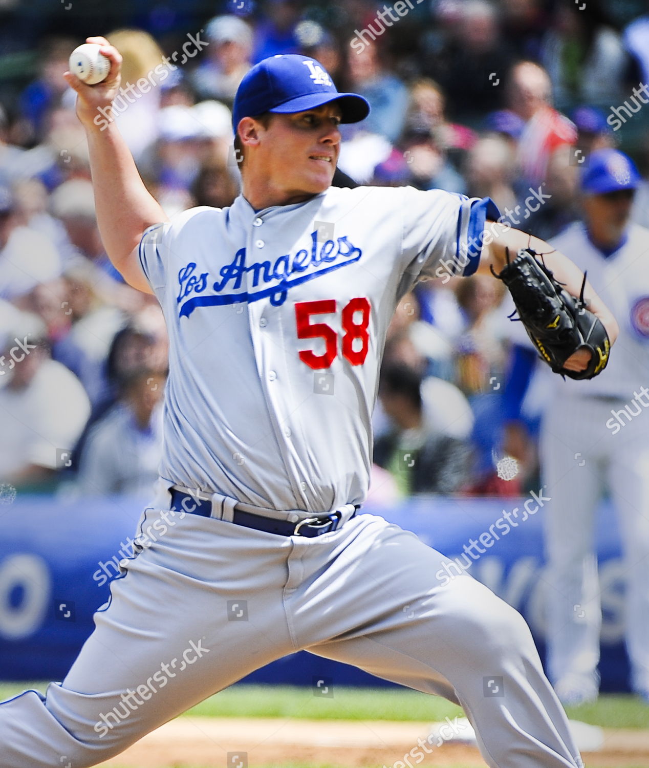 Los Angeles Dodgers Starting Pitcher Chad Editorial Stock Photo - Stock ...