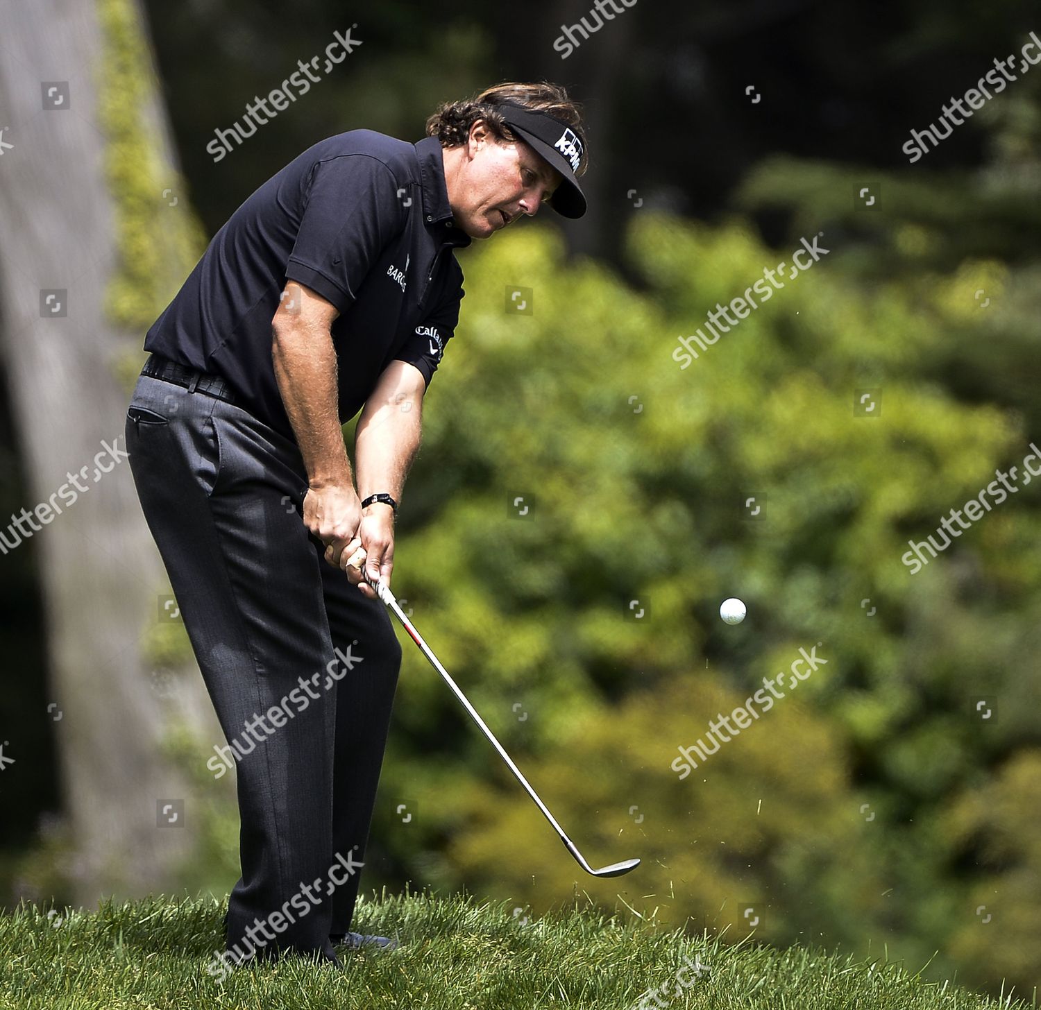 Phil Mickelson Us Practices His Chip Editorial Stock Photo - Stock ...