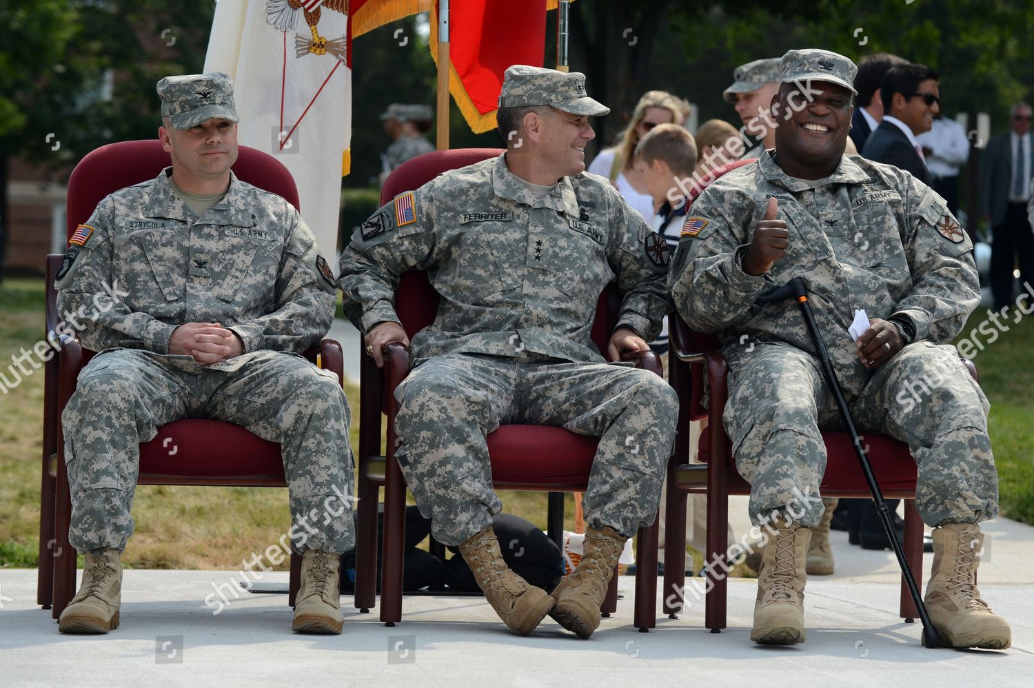 Colonel Gregory Gadson R Attends Change Editorial Stock Photo - Stock ...