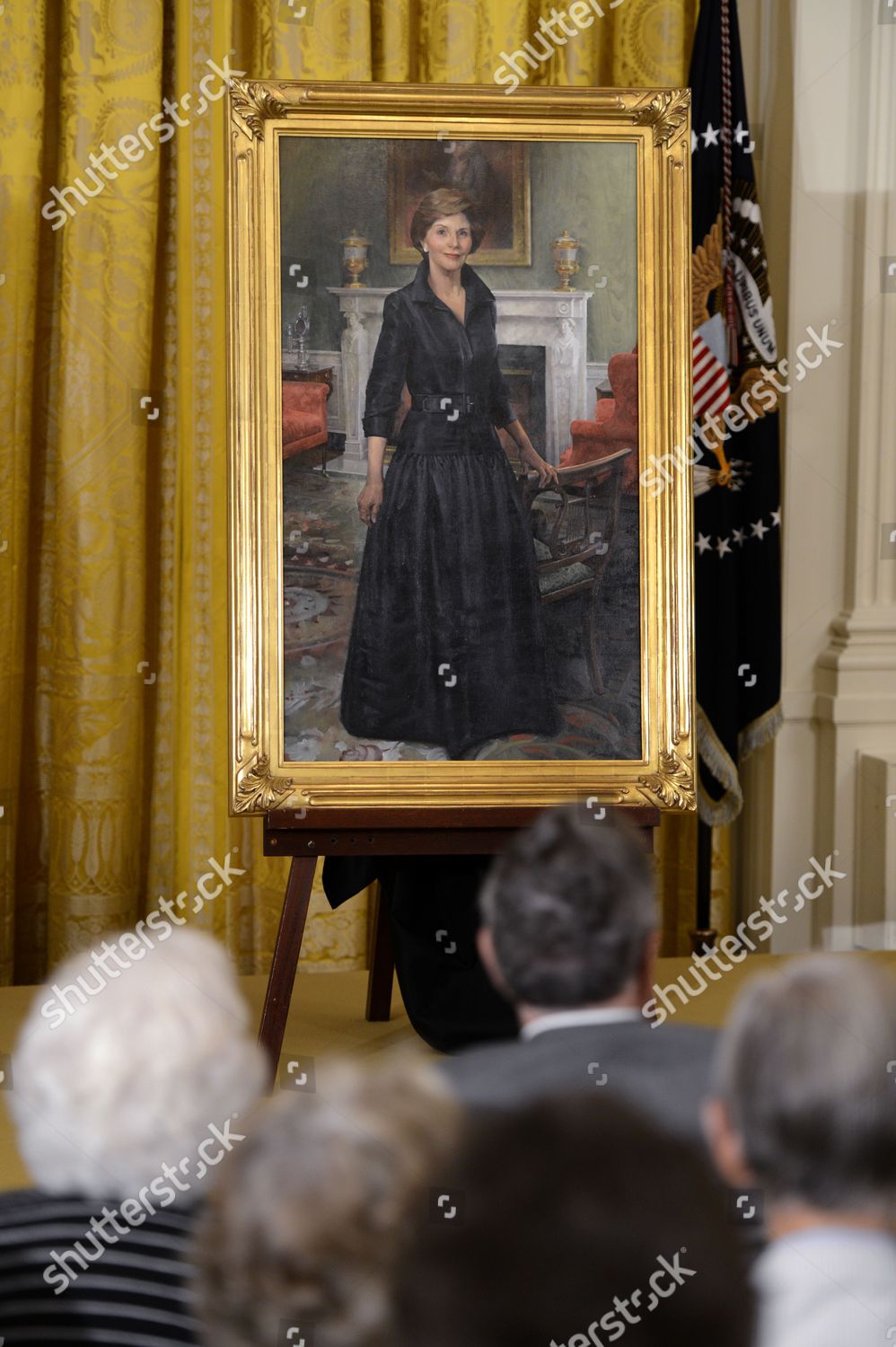 Former First Lady Laura Bushs Official Editorial Stock Photo - Stock ...