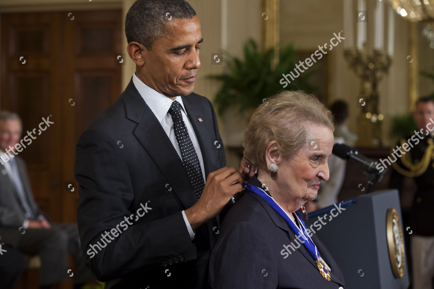Us President Barack Obama Awards Medal Editorial Stock Photo - Stock ...
