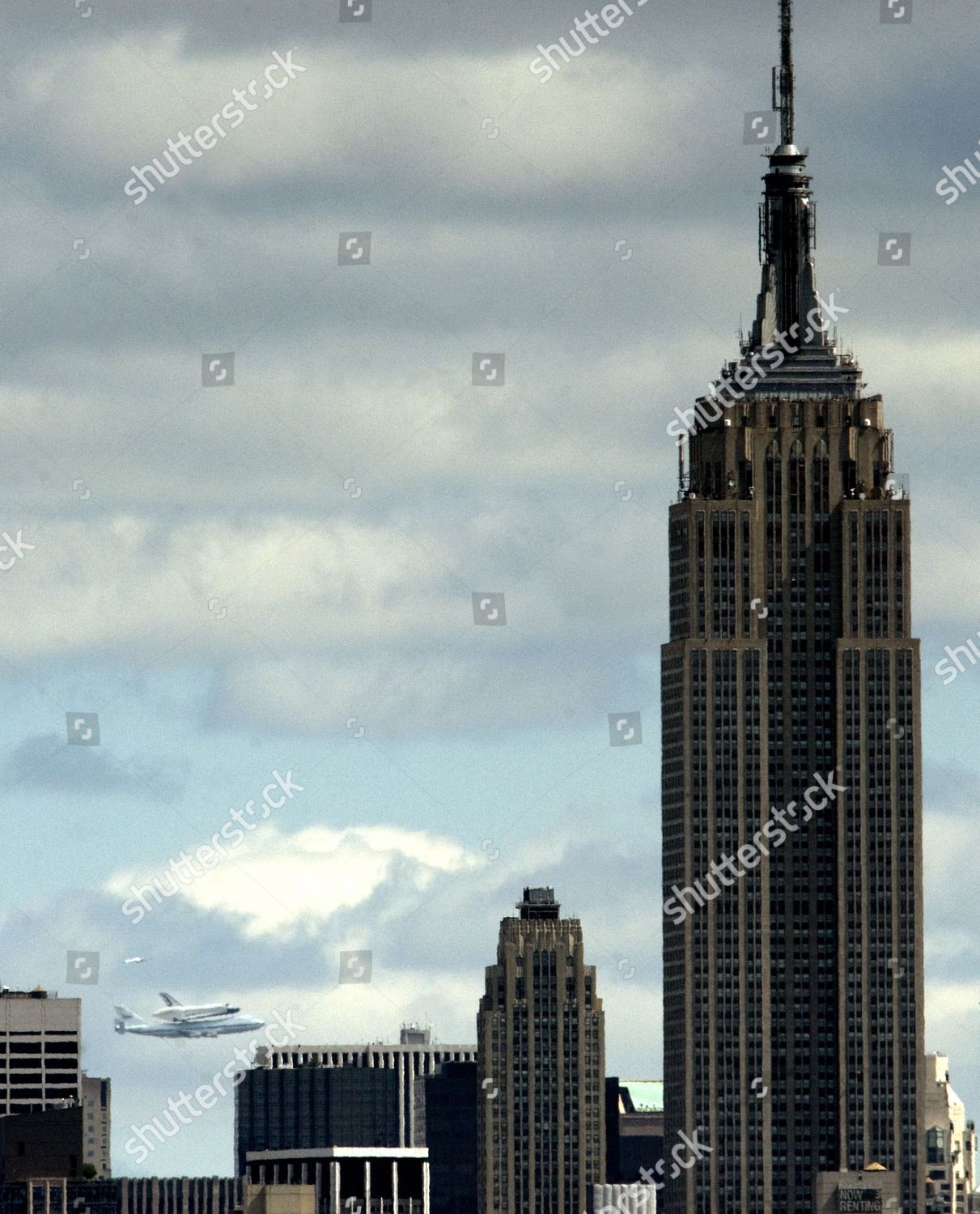 Modified 747 Carrying Space Shuttle Enterprise Editorial Stock Photo ...