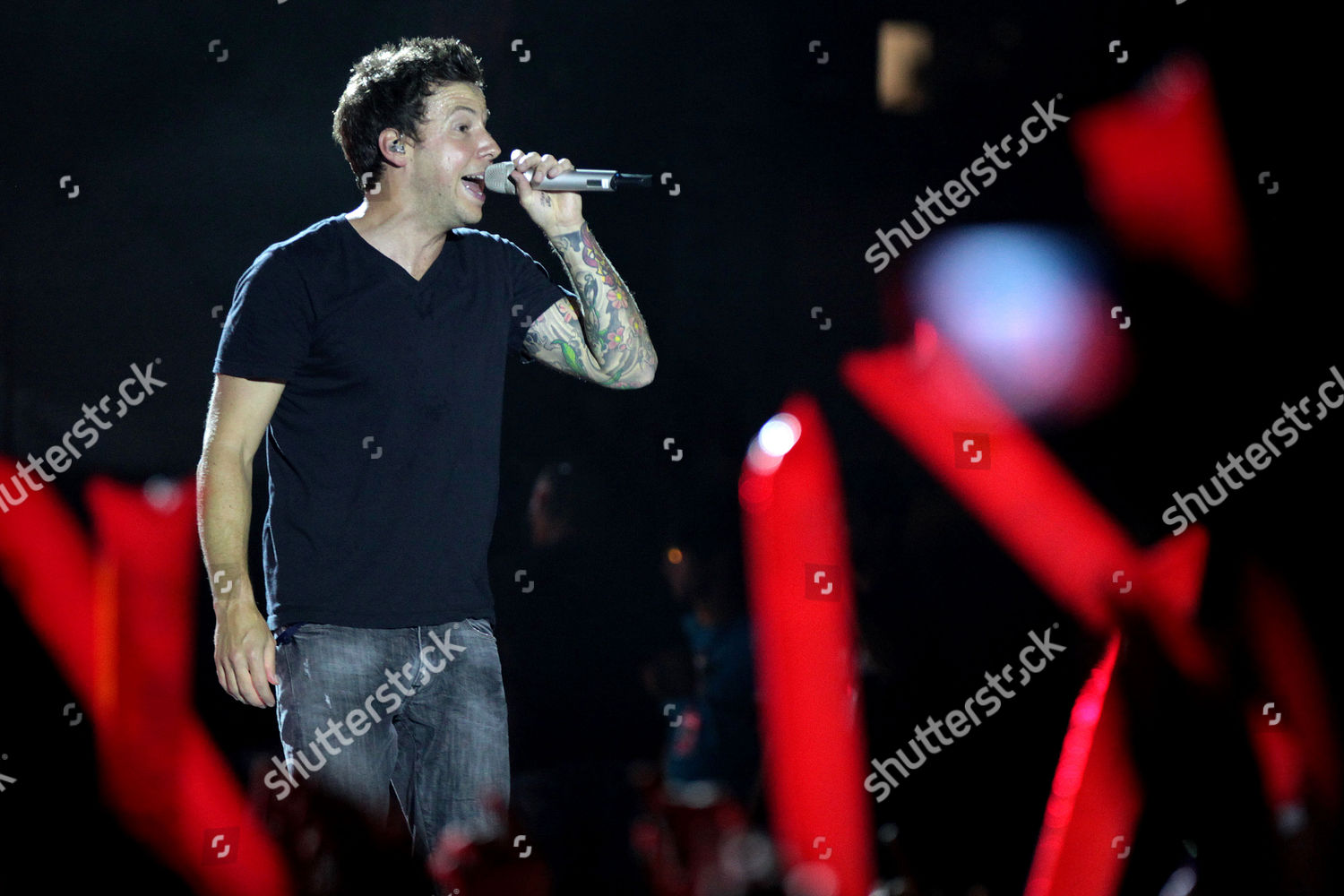 Lead Singer Pierre Charles Bouvier Canadian Editorial Stock Photo ...