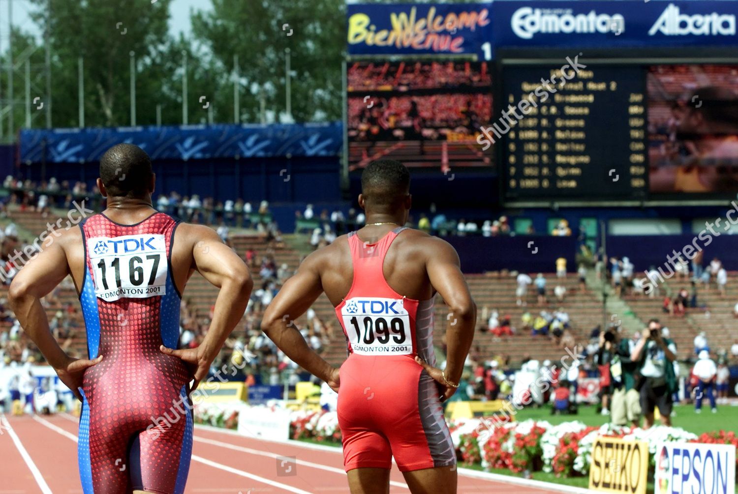 Edmonton Canada Us Sprinter Maurice Greene Editorial Stock Photo ...