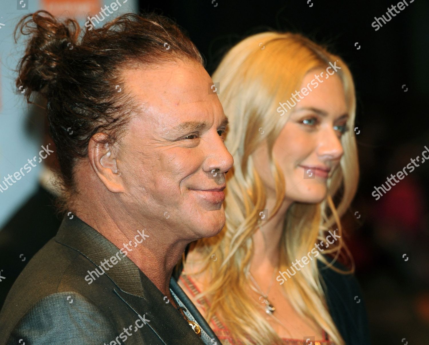 Us Actor Mickey Rourke Arrives Model Editorial Stock Photo - Stock ...