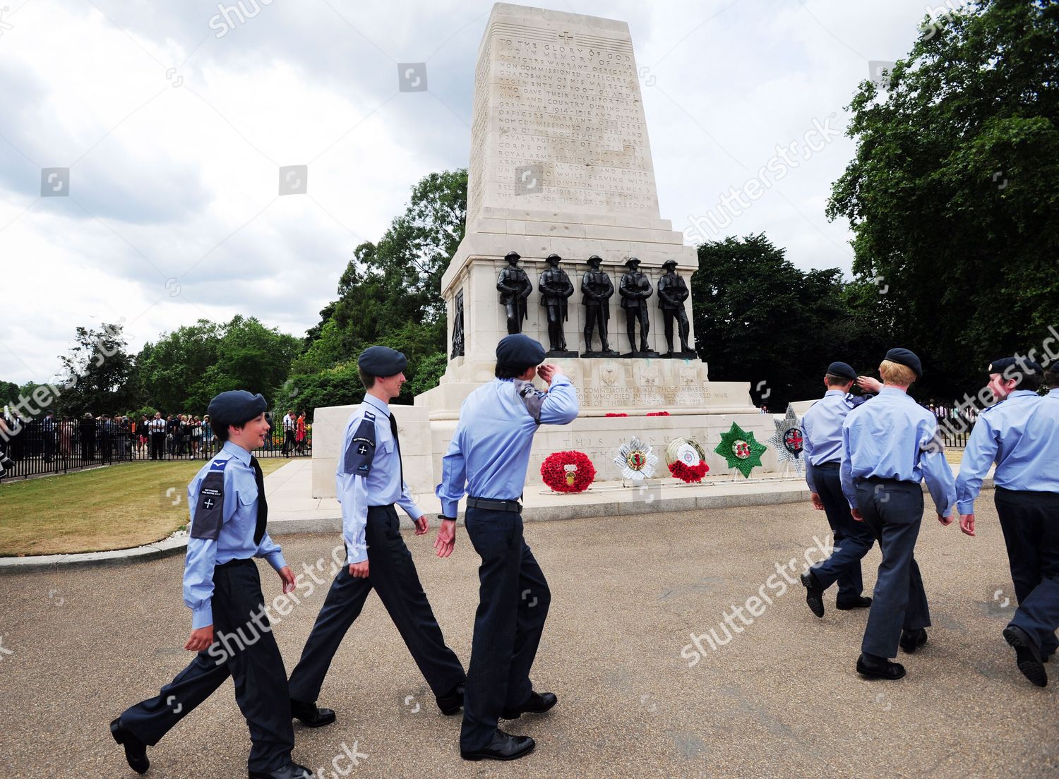 Cadets Salute They Pass By Guards Editorial Stock Photo - Stock Image ...