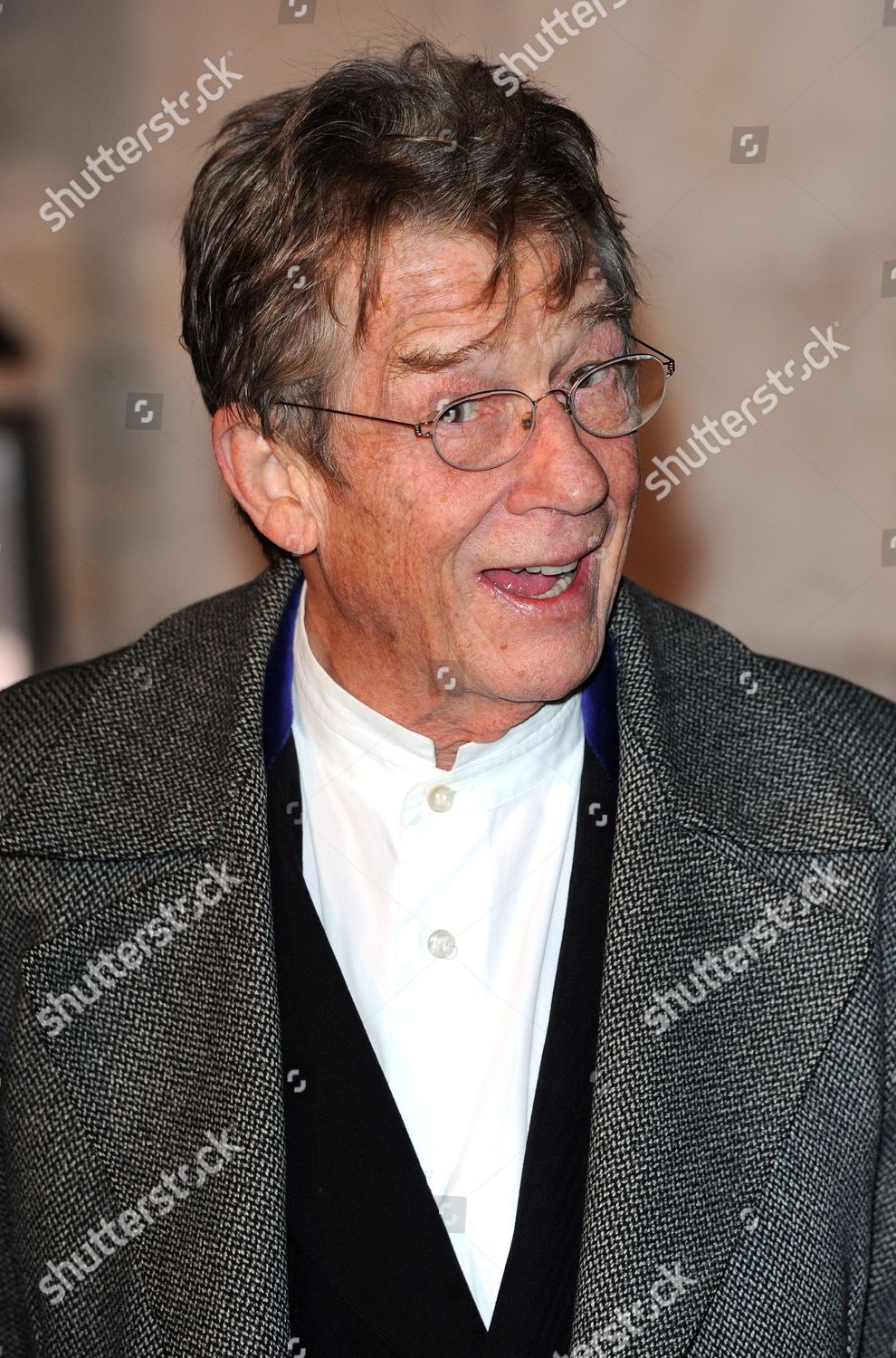 British Actor John Hurt Arrives Bfi Editorial Stock Photo - Stock Image ...