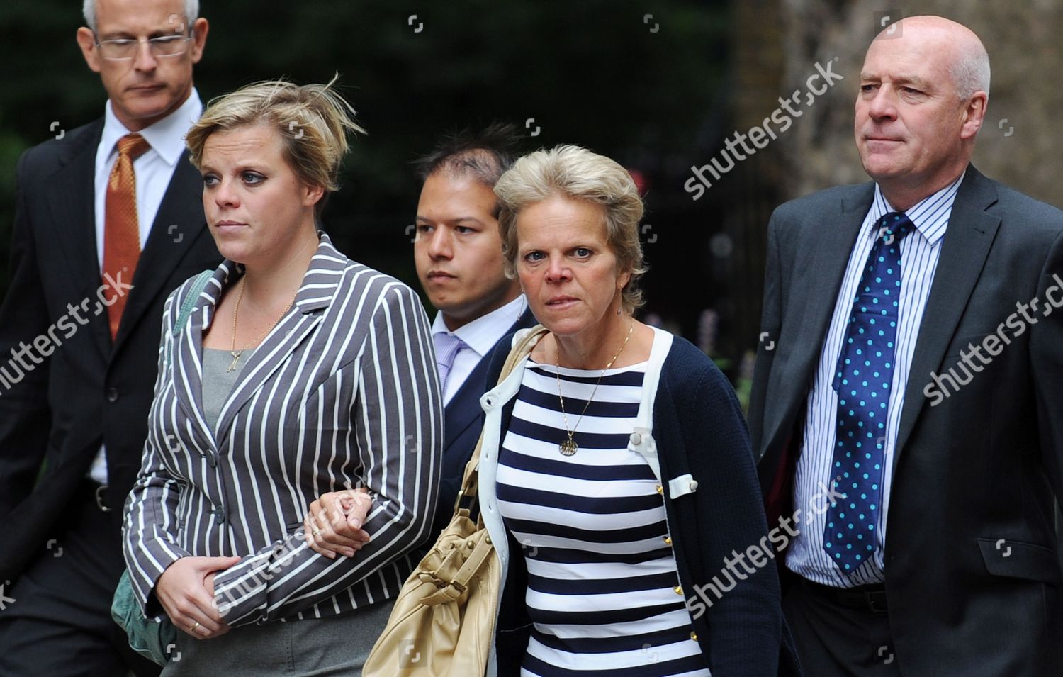 Family Murdered Schoolgirl Milly Dowler Left Editorial Stock Photo ...