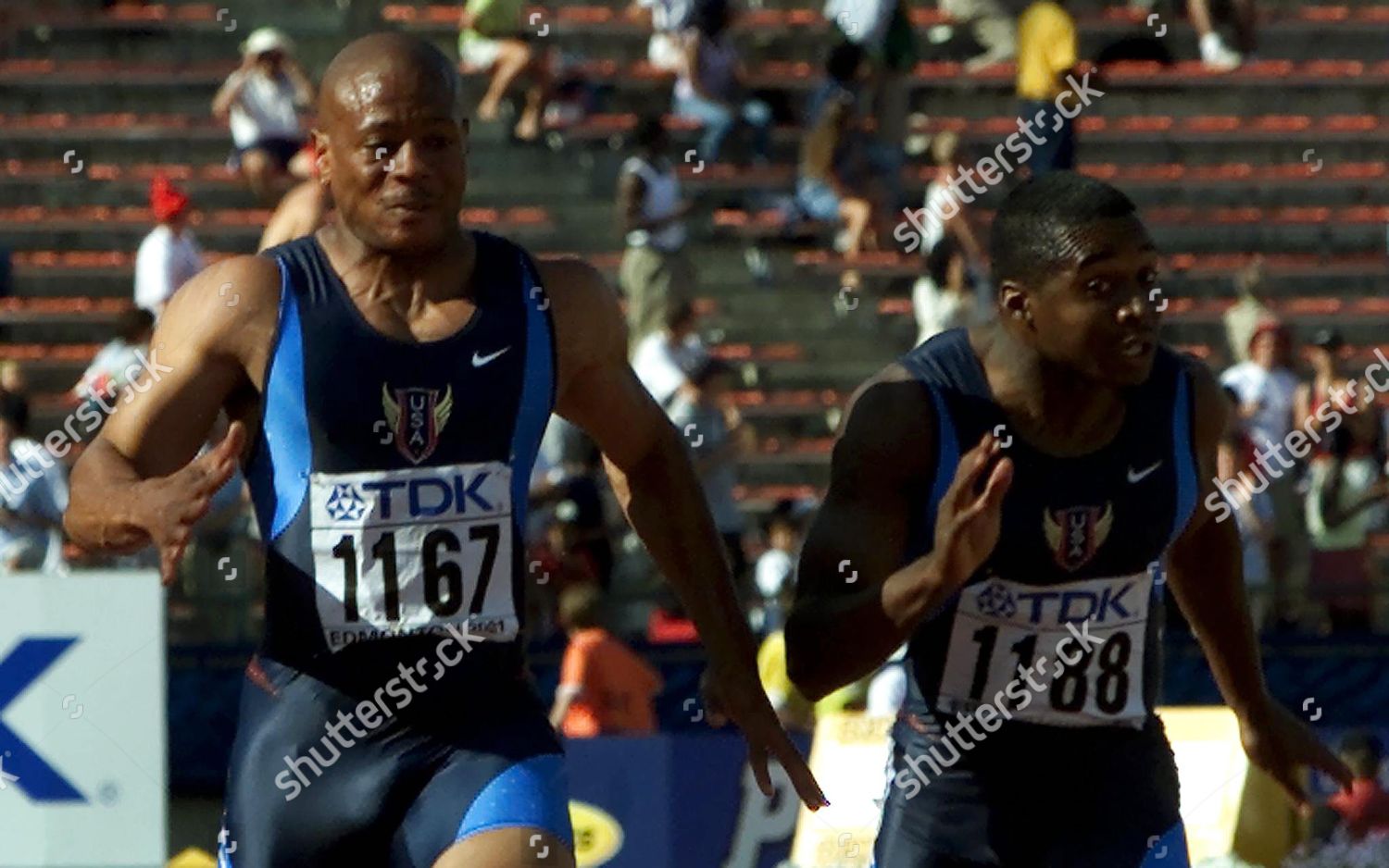 Edmonton Canada Us Sprinter Maurice Greene Editorial Stock Photo ...