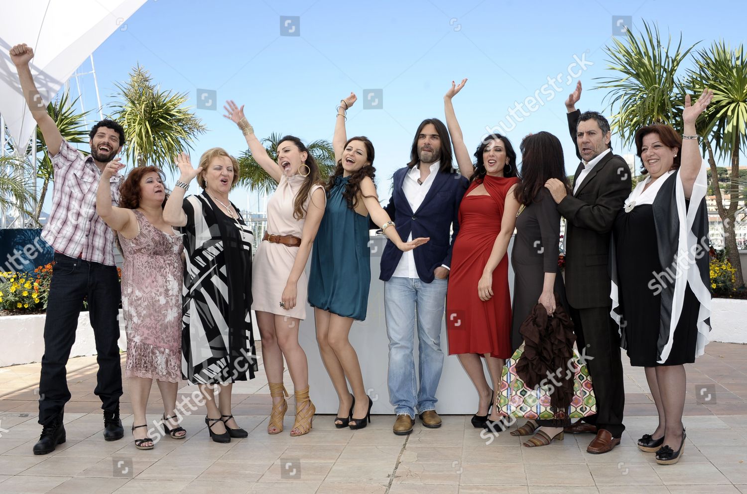 Lr Actor Julien Farhat Actress Antoinette Editorial Stock Photo - Stock ...