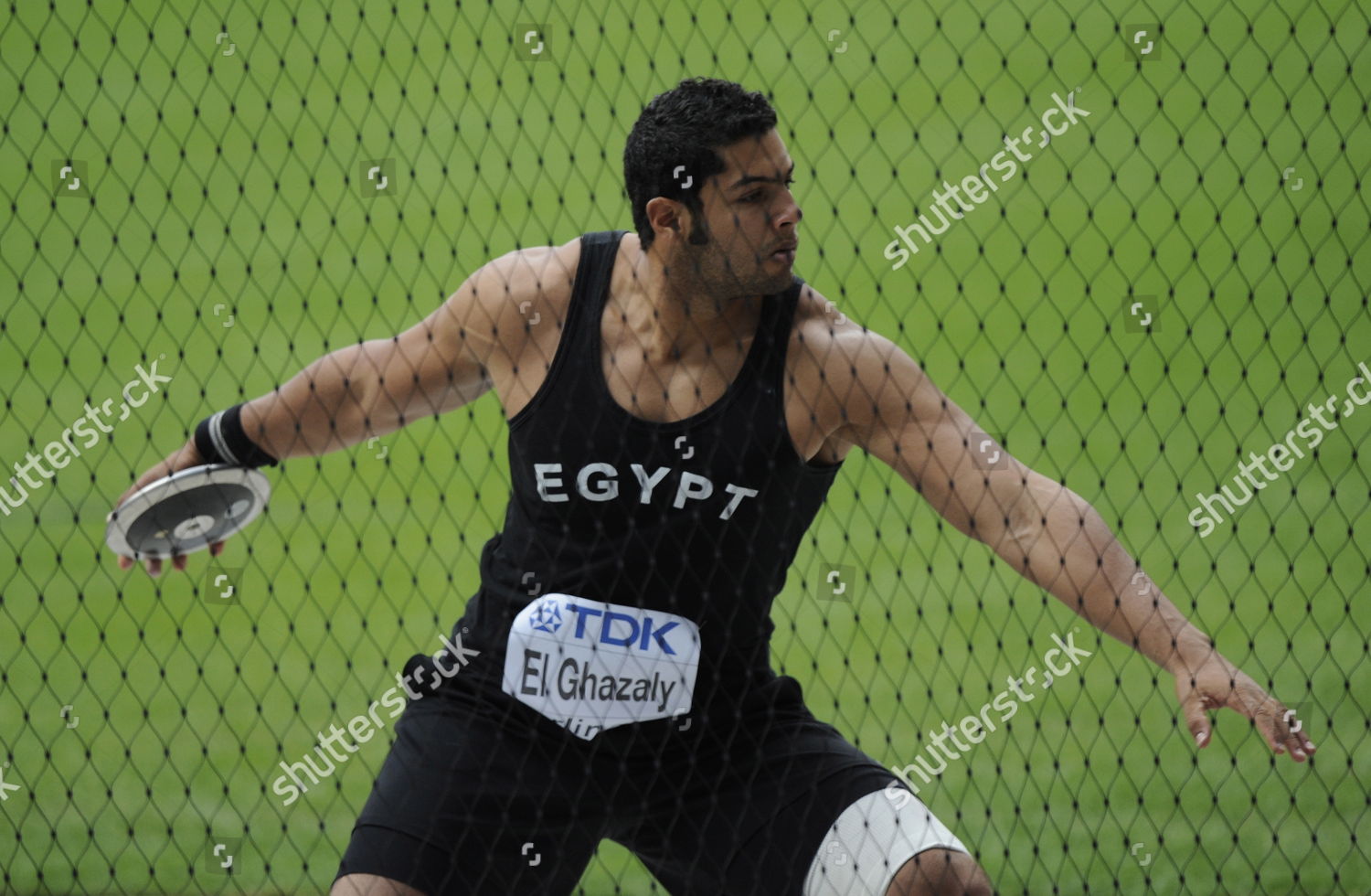 Omar Ahmed Ghazaly Egypt Competes Discus Editorial Stock Photo - Stock ...