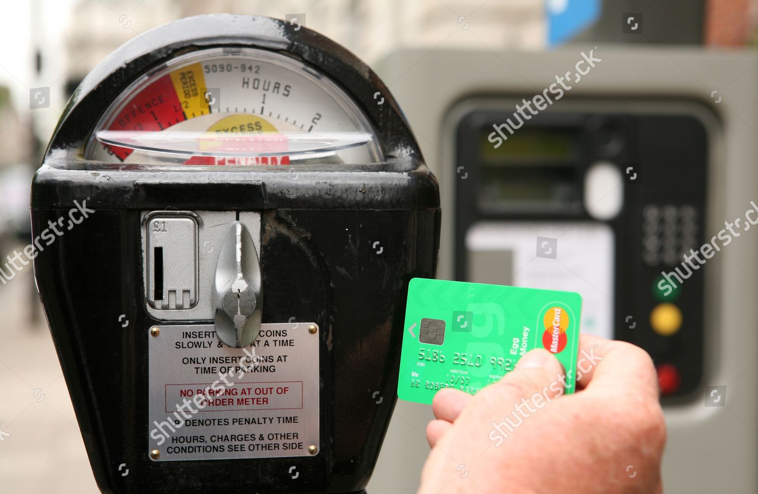 Parkeon Celebrates Golden Anniversary Parking Meter Editorial Stock ...