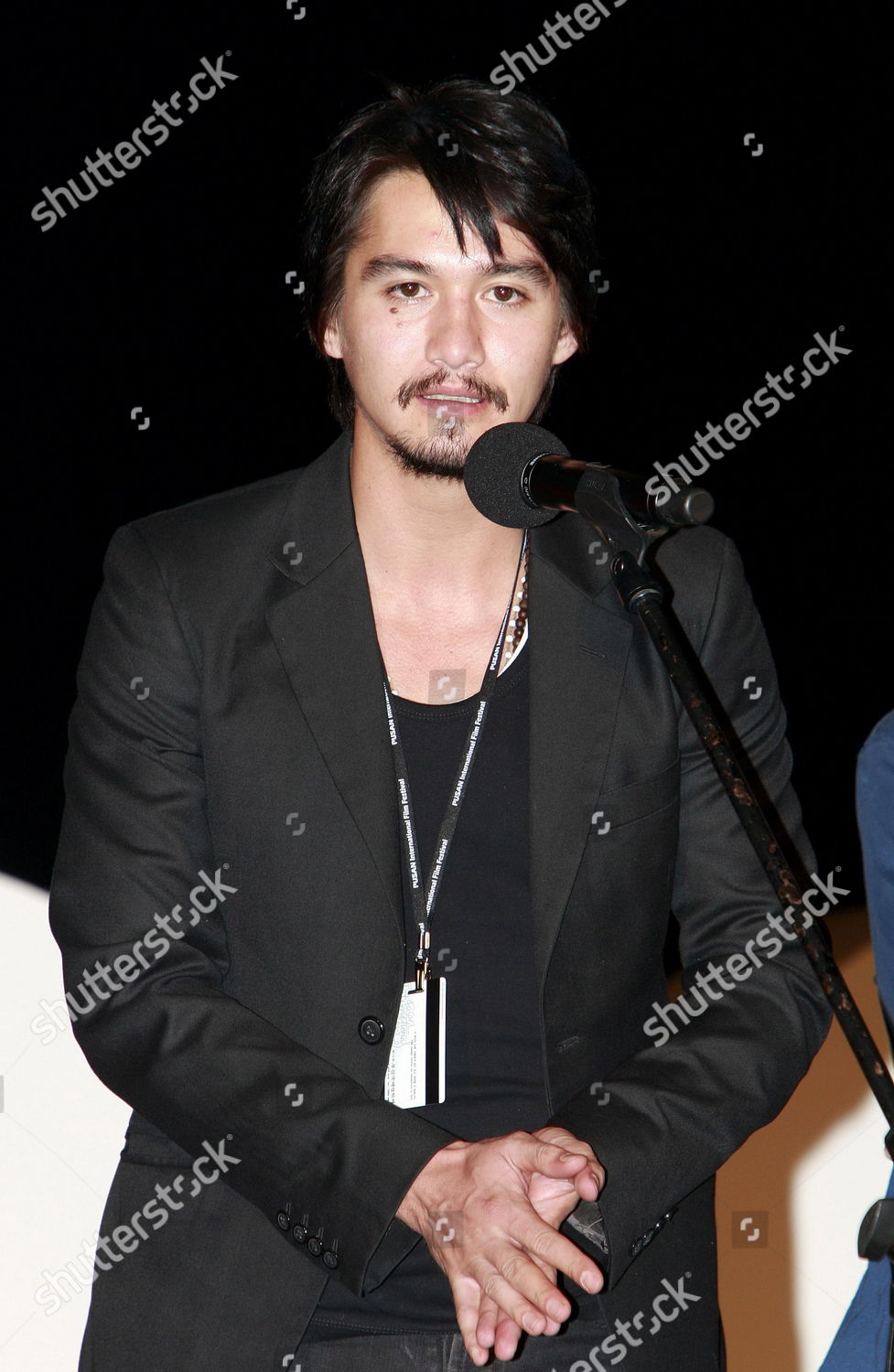 Thai Actor Ananda Everingham Speaks During Editorial Stock Photo ...