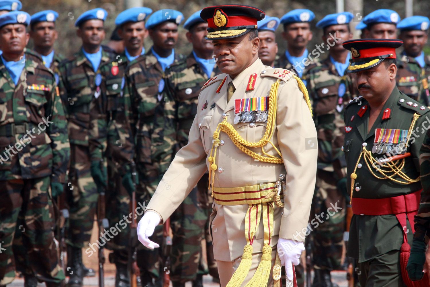 Brigade Commander Major General Daya Rathnayake Editorial Stock Photo ...