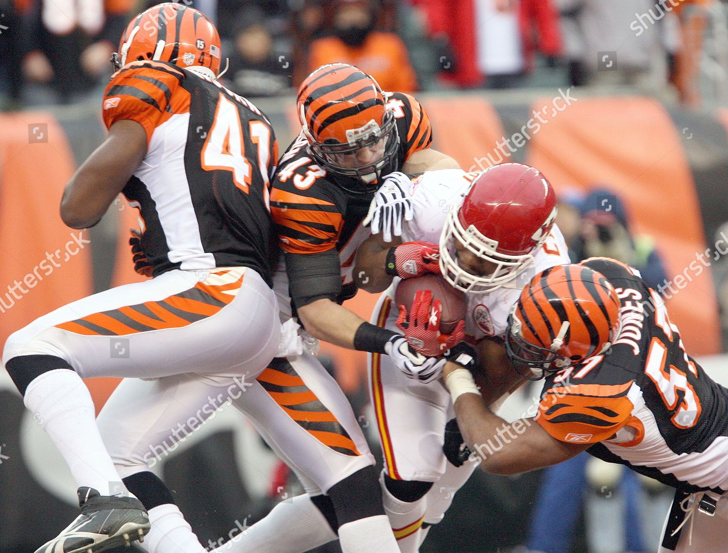 Kansas City Chiefs Tim Castille C Editorial Stock Photo - Stock Image ...