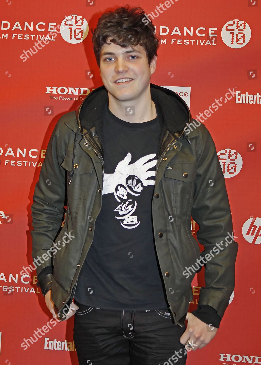 Actor Phillip Ettinger Poses Picture Before Editorial Stock Photo ...