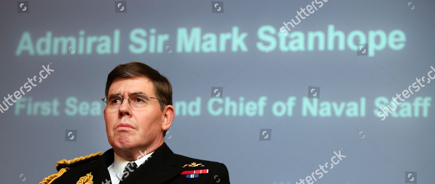 Admiral Sir Mark Stanhope First Sea Editorial Stock Photo - Stock Image ...