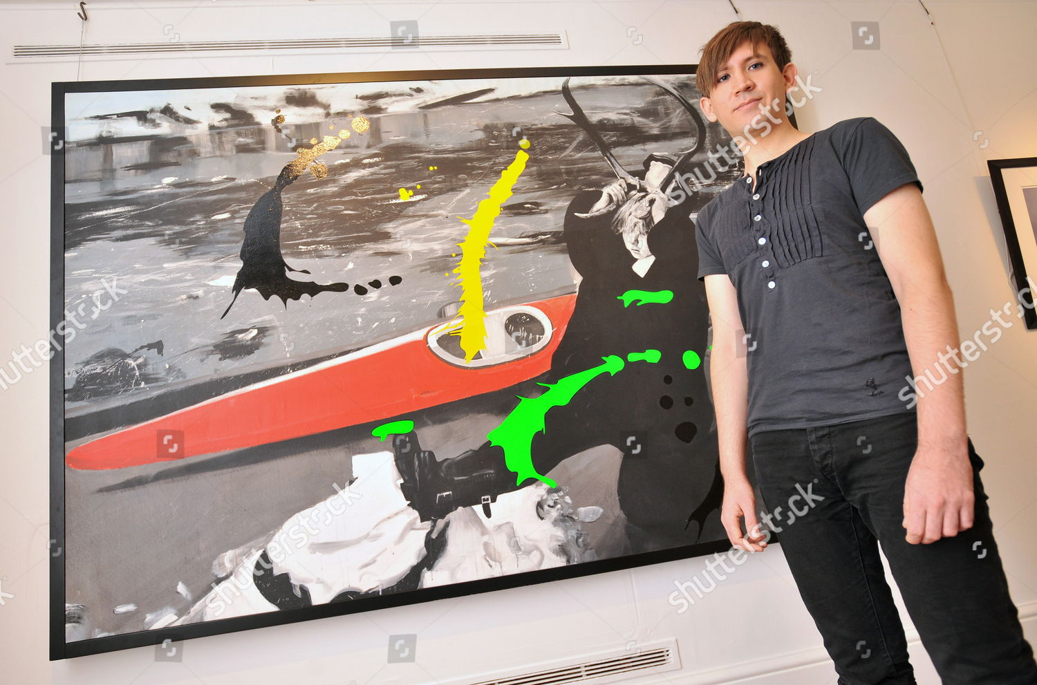 British Artist Stuart Semple Poses Front Editorial Stock Photo - Stock ...