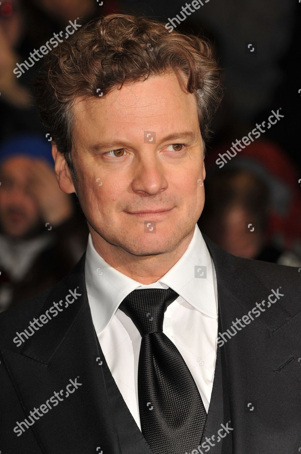 British Actor Colin Firth Arrives Uk Editorial Stock Photo - Stock ...