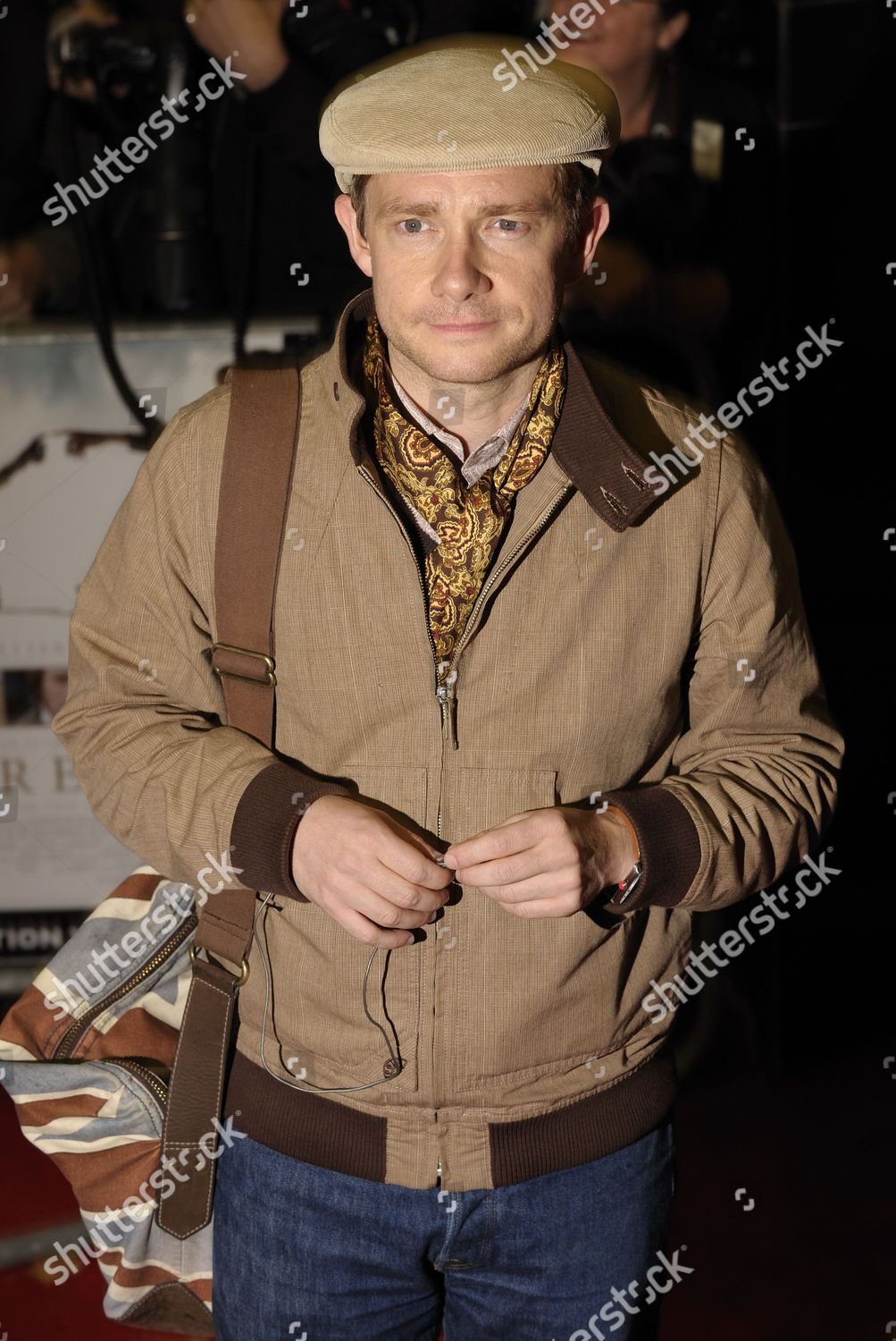 British Actor Martin Freeman Attends European Editorial Stock Photo ...