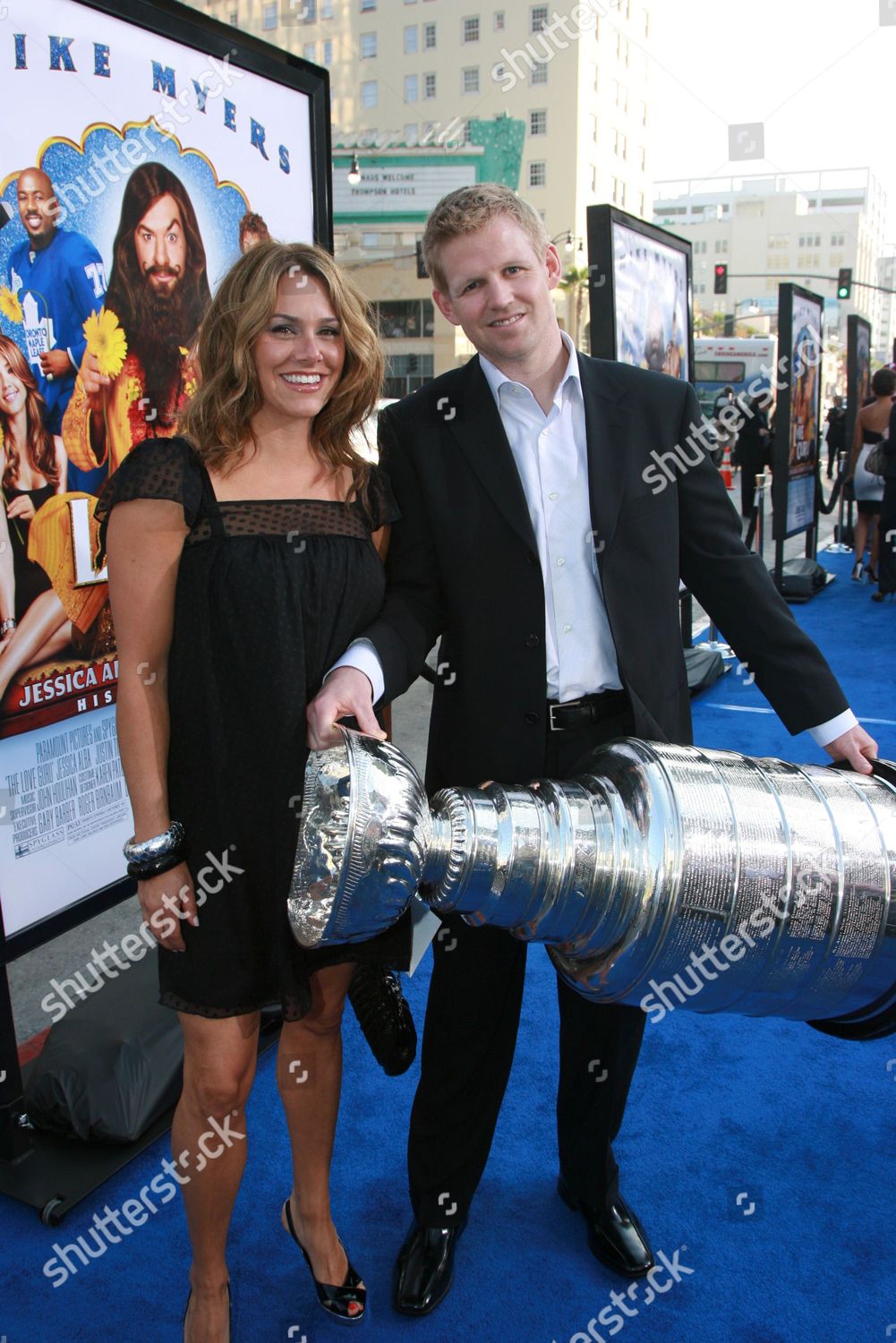 Nhl Player Chris Osgood Wife Jenna Editorial Stock Photo - Stock Image ...