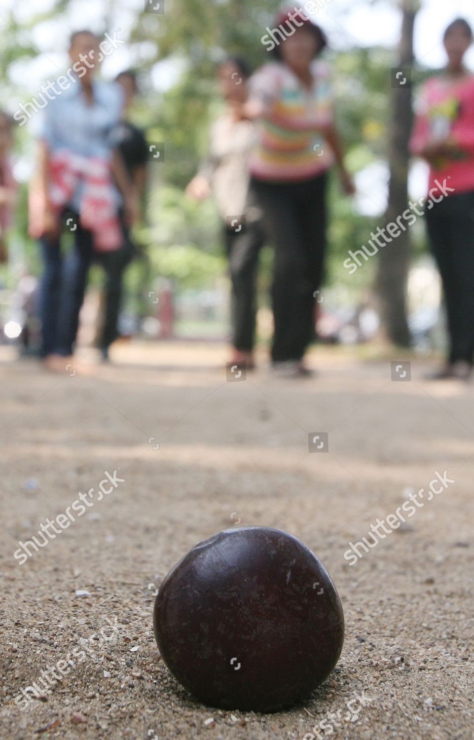 Cambodian People Play Traditional Game Bos Editorial Stock Photo ...