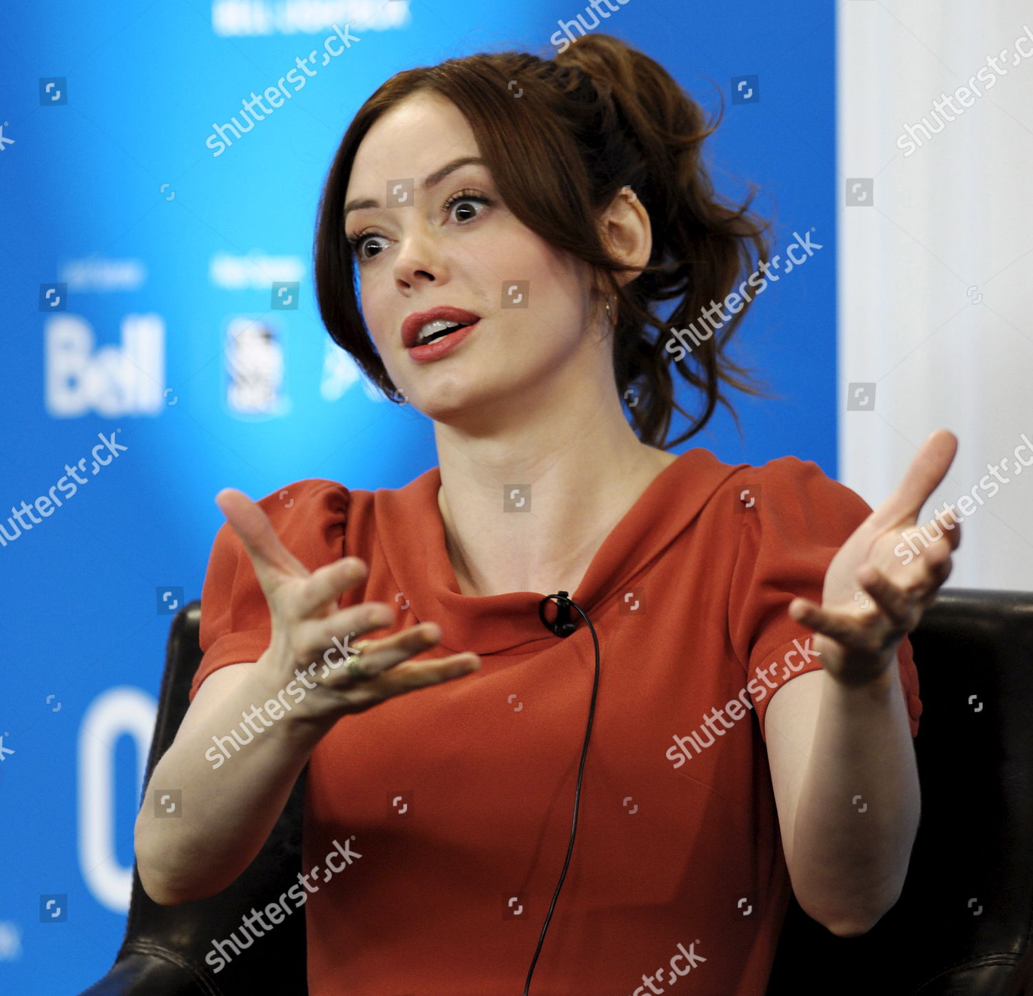 Us Actress Cast Member Rose Mcgowan Editorial Stock Photo - Stock Image ...