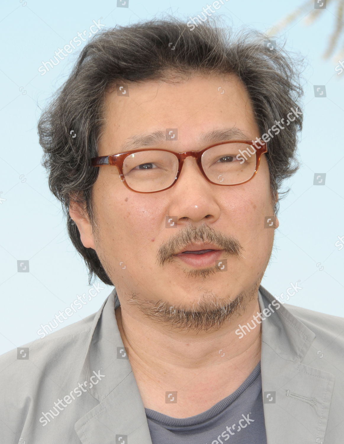 South Korean Director Hong Sangsoo Poses Editorial Stock Photo - Stock ...