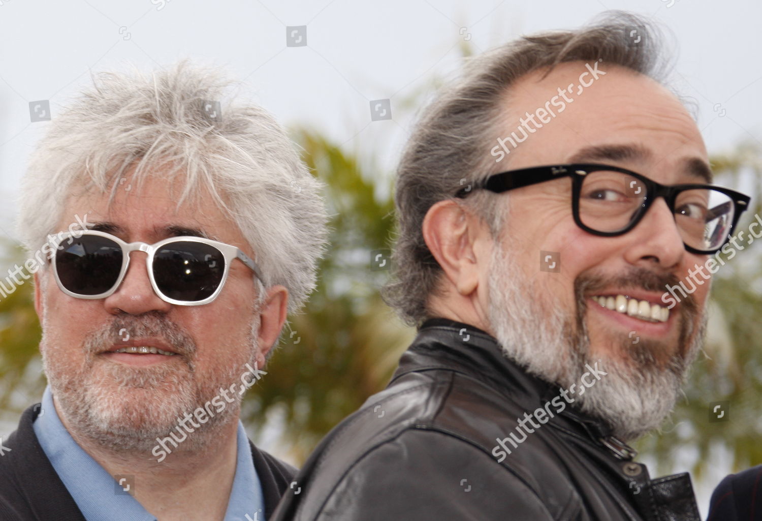 Spanish Directors Pedro Almodovar L Alejandro Editorial Stock Photo ...