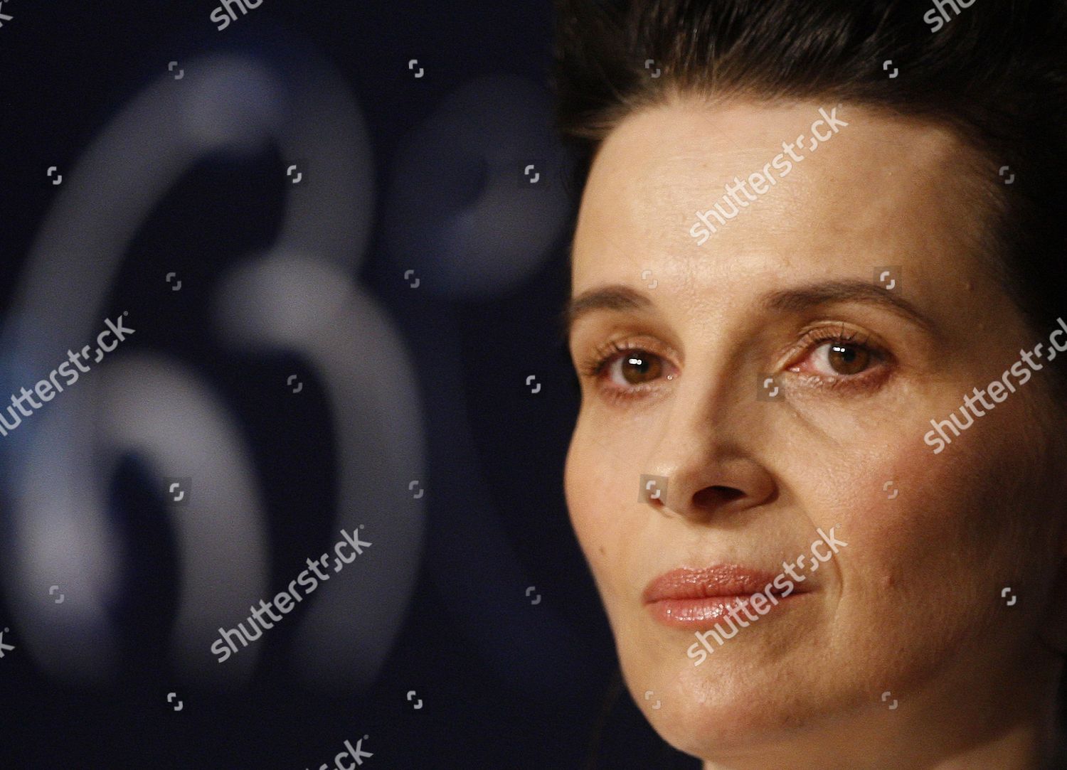 French Actress Juliette Binoche Attends Press Editorial Stock Photo ...
