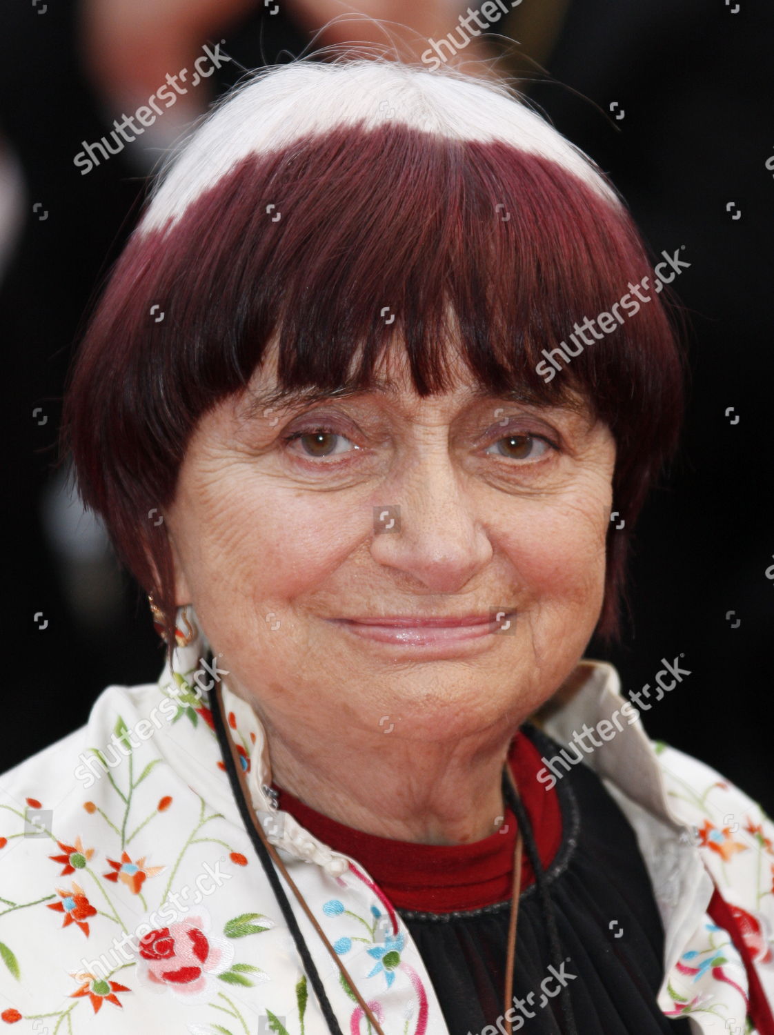 French Director Agnes Varda Arrives Screening Editorial Stock Photo ...