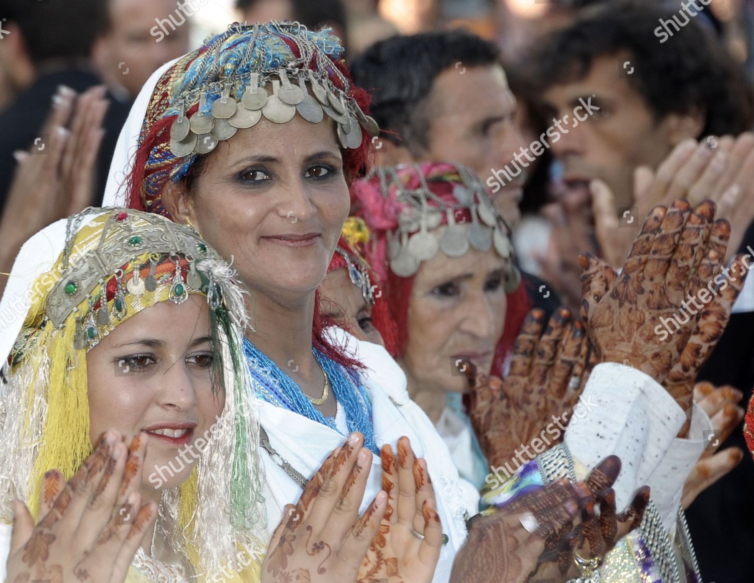 WOMEN WEARING TRADITIONAL TRIBAL CLOTHES ATTEND Editorial Stock Photo ...