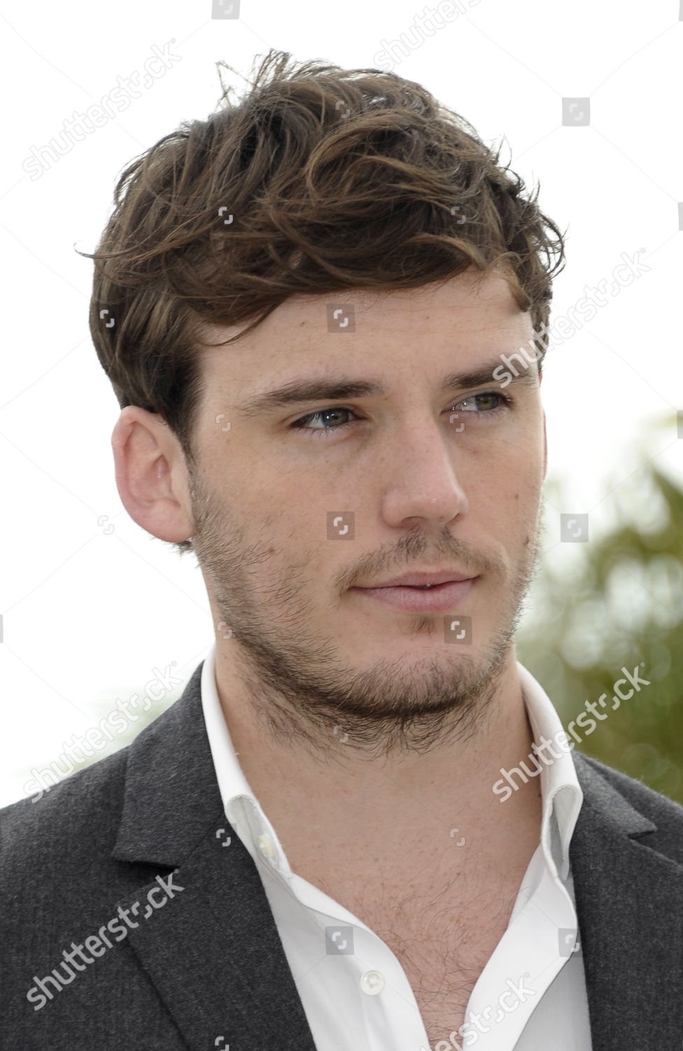 British Actor Sam Claflin Poses During Editorial Stock Photo - Stock ...