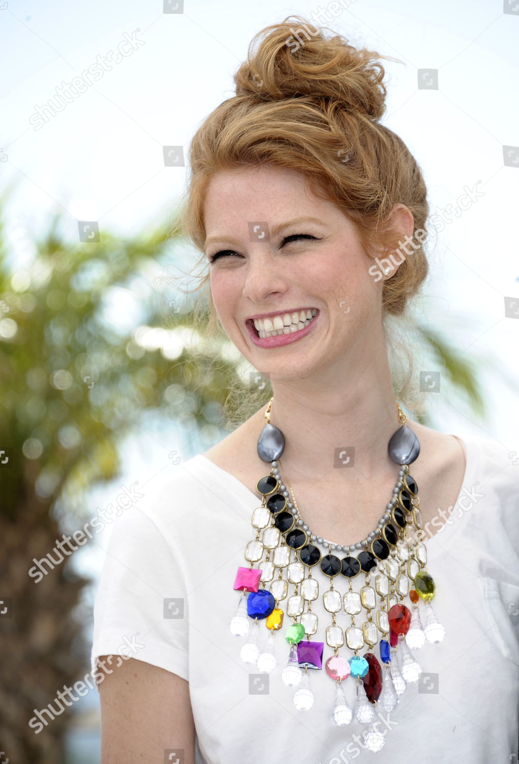 Israeli Actress Yuval Scharf Poses During Editorial Stock Photo - Stock ...
