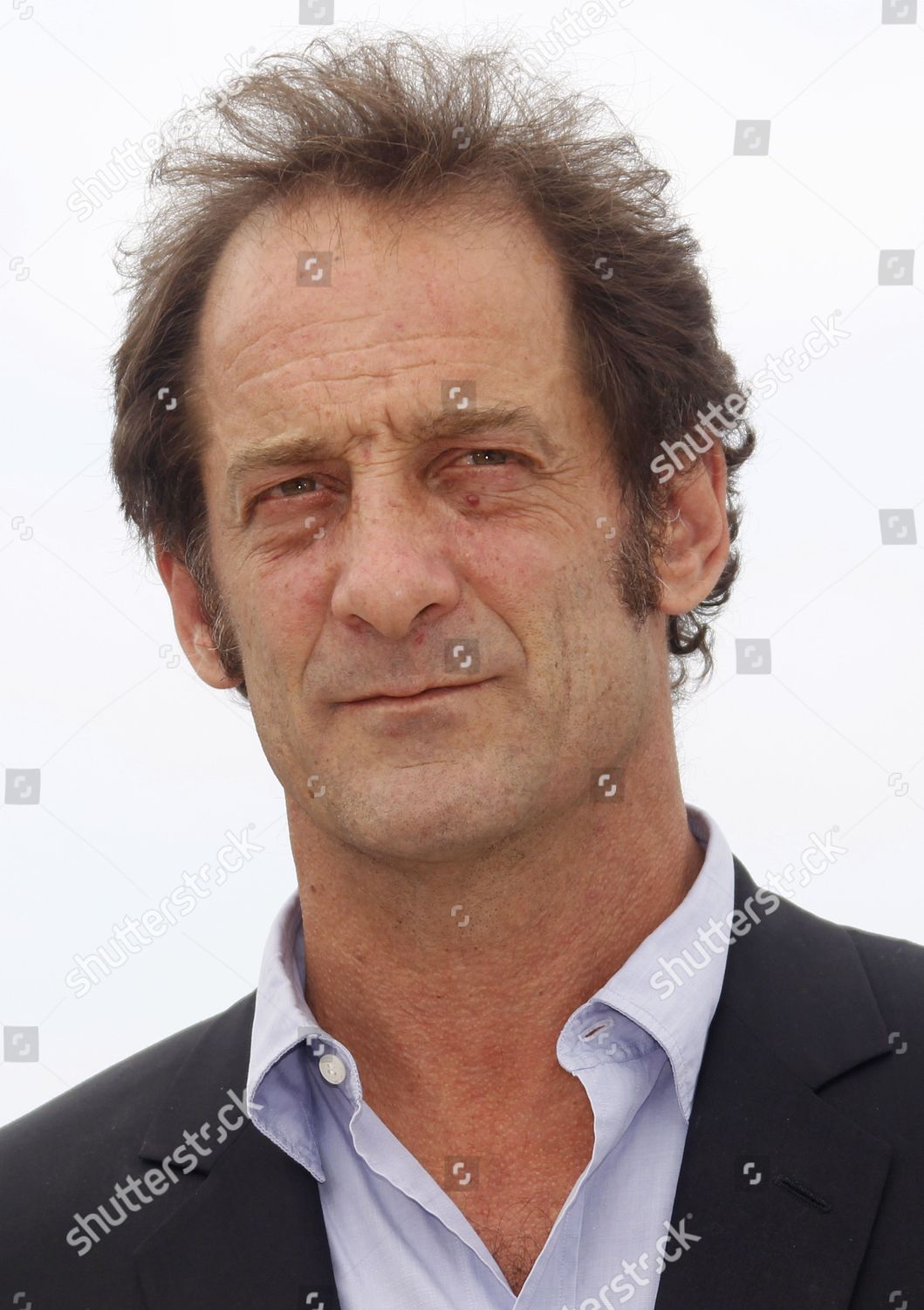 French Actor Vincent Lindon Poses During Editorial Stock Photo - Stock ...