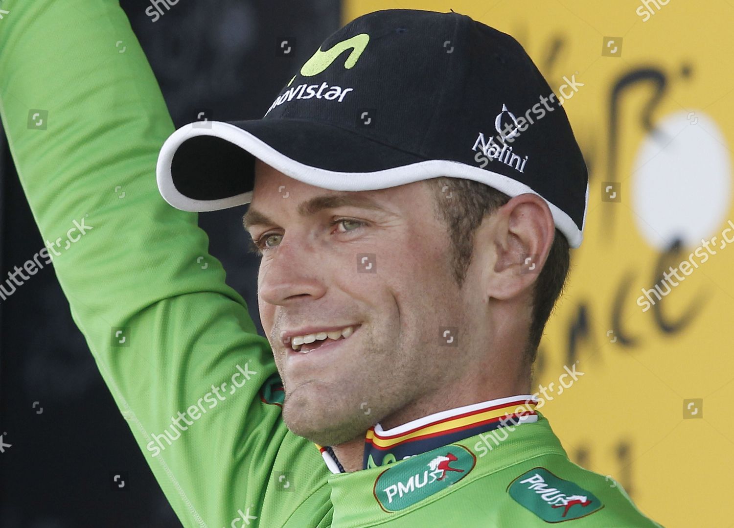 Movistar Team Rider Jose Joaquin Rojas Editorial Stock Photo - Stock ...