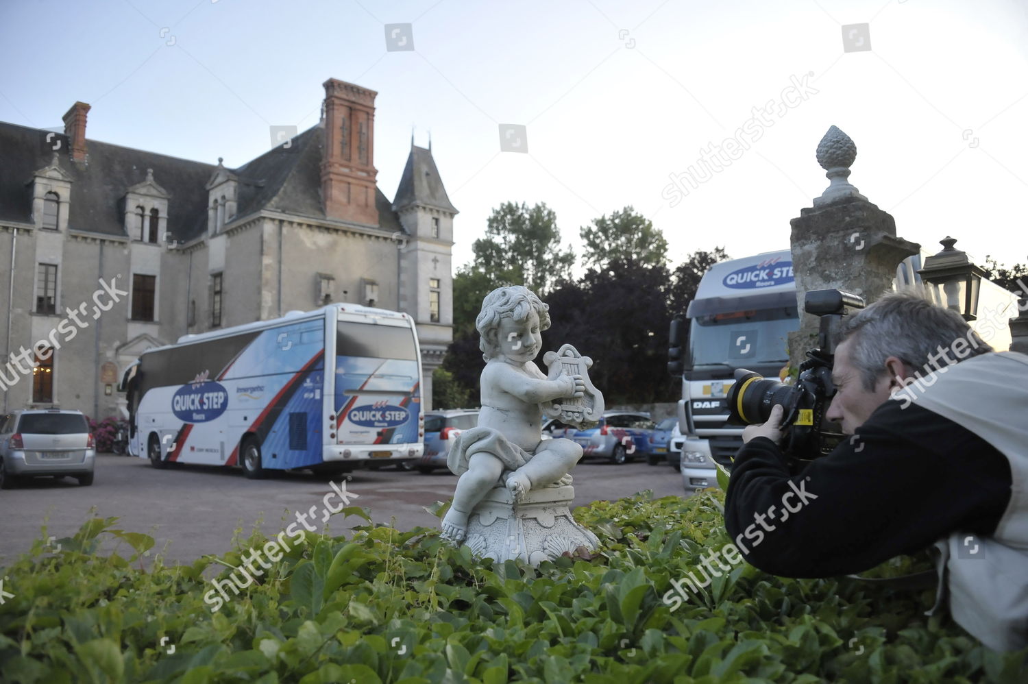 Quickstep Cycling Team Bus Parked Teams Editorial Stock Photo - Stock ...