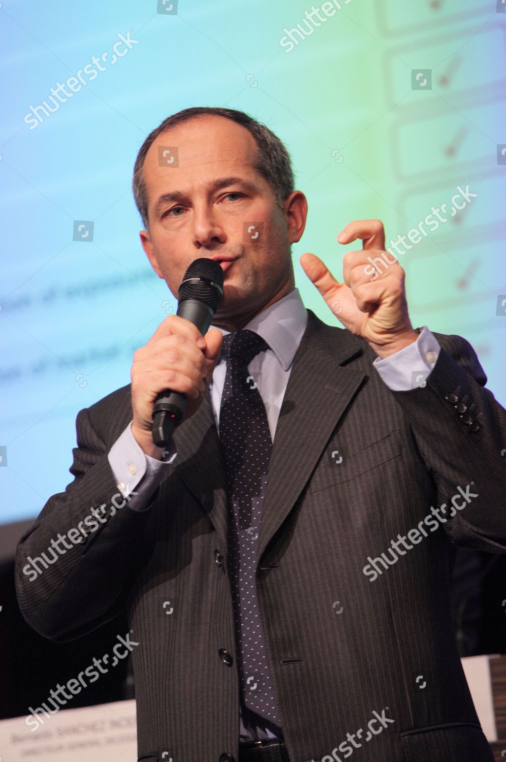 Ceo French Bank Societe Generale Frederic Editorial Stock Photo - Stock ...