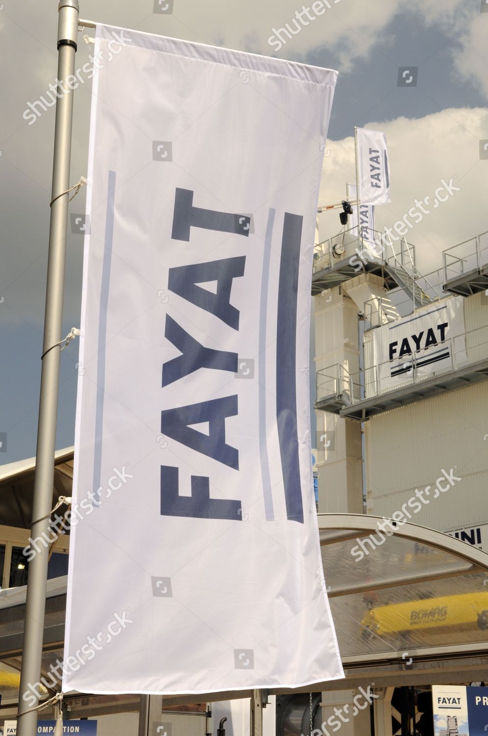 Fayat Group Flag Company Stand Bauma Editorial Stock Photo - Stock ...