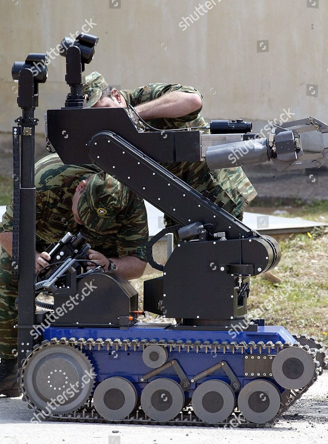 Members Pyrotechnical Squad Greek Army Install Editorial Stock Photo ...