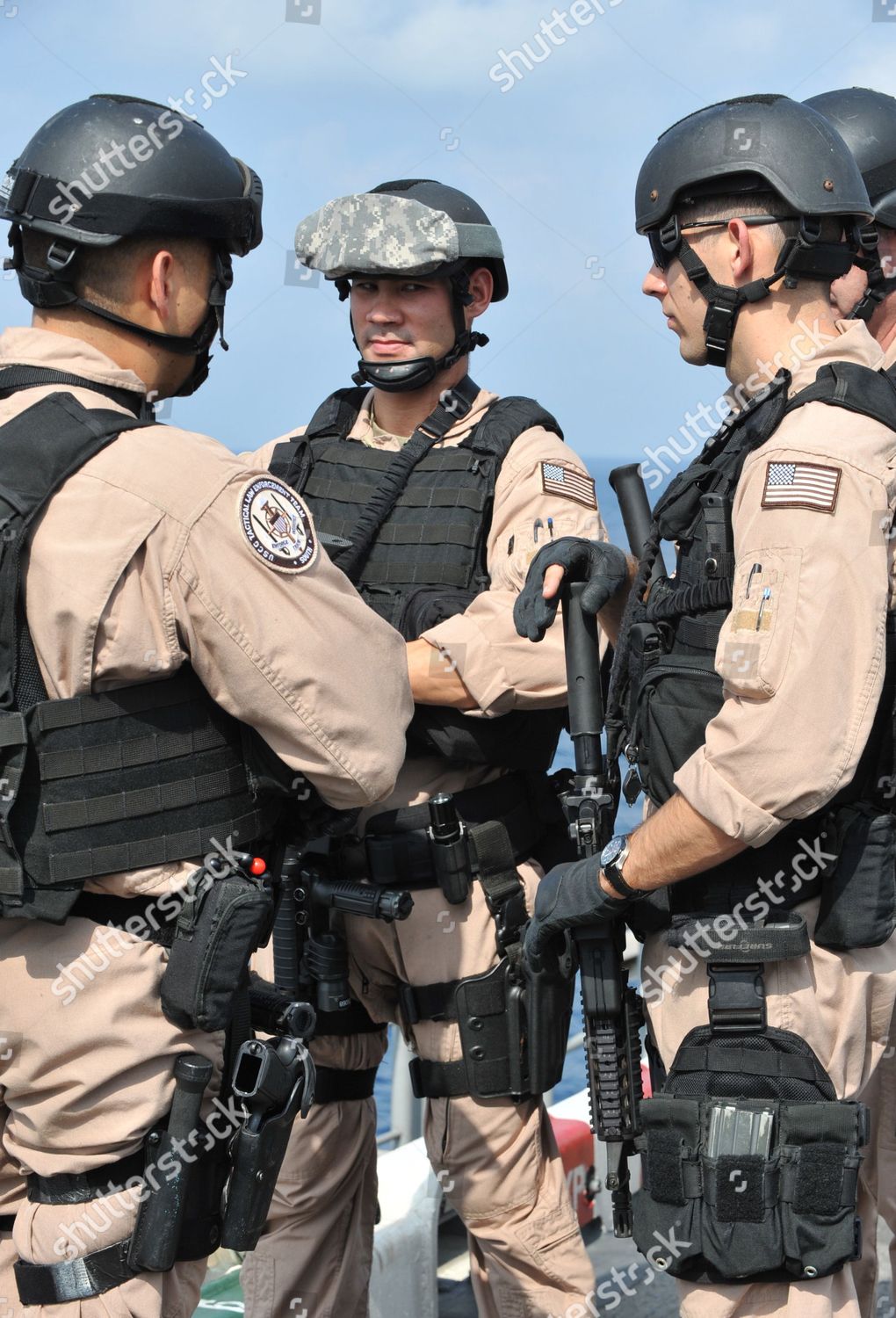 Members Us Coast Guard Law Enforcement Editorial Stock Photo - Stock ...
