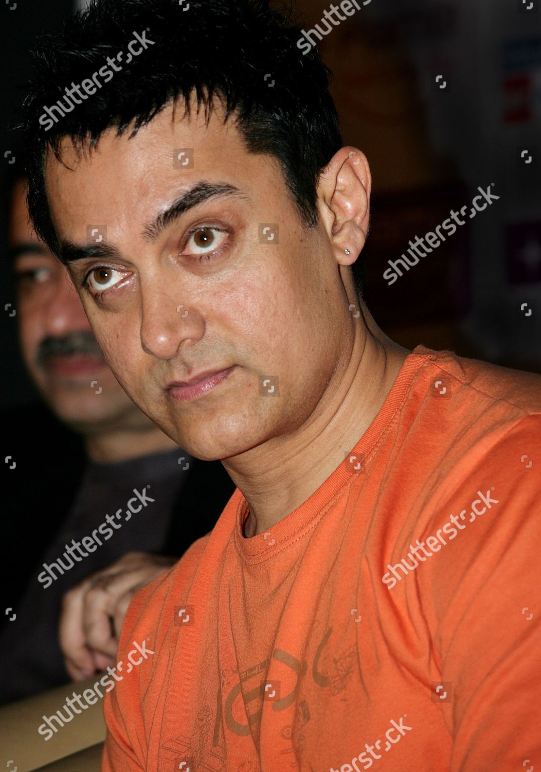 Bollywood Actor Amir Khan Attends Press Editorial Stock Photo - Stock ...